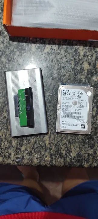 HD Externo Seagate 1TB, teclado gamer mecânico, mouse gamer, mouse ped ...