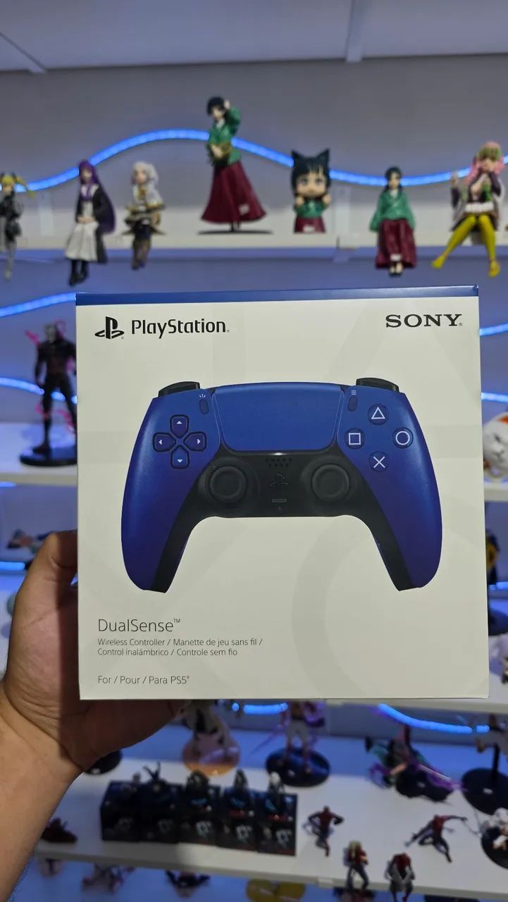 Controle DualSense de PS5, PlayStation 5, Cobalt Blue *Novo, Lacrado ...
