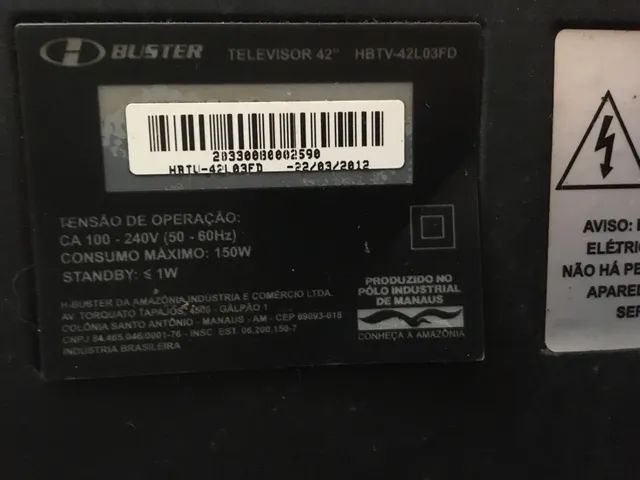 Tv 42 buster | +69 anúncios na OLX Brasil