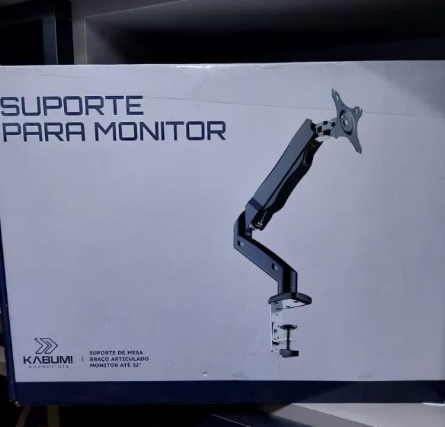 Suporte de Monitor essentials SME200, Articulado, Pistão a gás, Monitores de 10 a 32 poleg ...