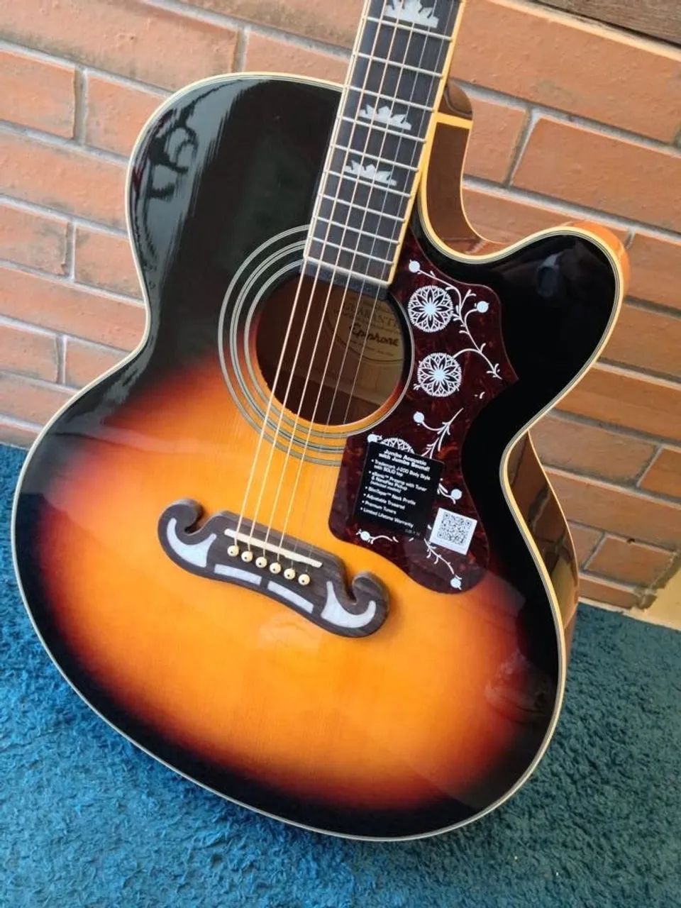 Violão Eletroacústico Epiphone ej-200 - Instrumentos musicais - Caranã, Boa Vista 1399105241 | OLX