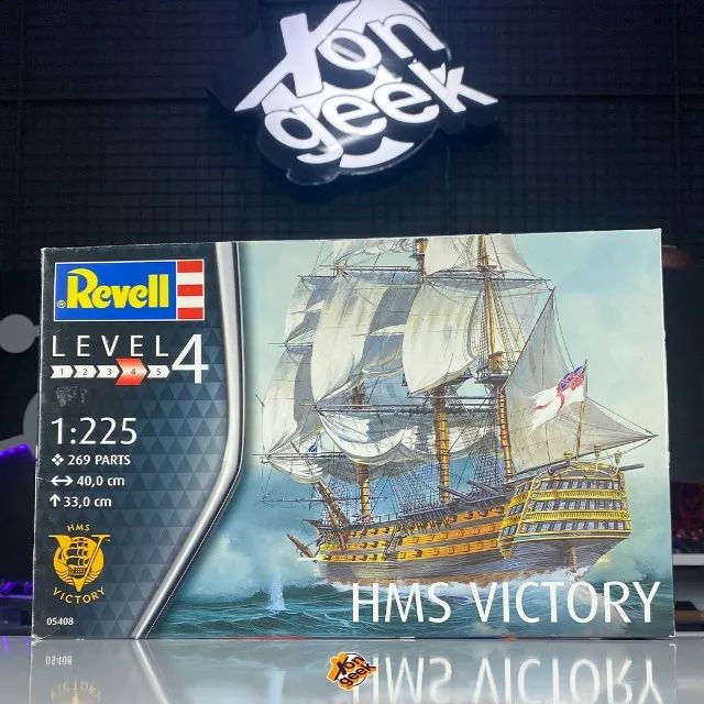 Navio HMS Victory 05408 | Revell | Enviamos em Todo o Brasil! - Na ...