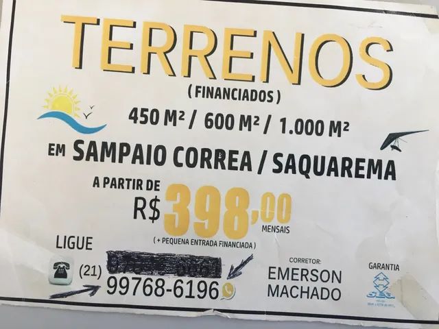 Pronto para Construir (Terrenos Bairro Sampaio Correia em Saquarema ...