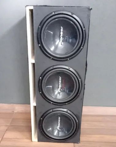 "subwoofer pioneer cara preta" no Brasil