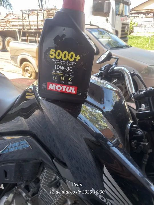 Óleo de Motor Motul 5000+ 10W-30 1L - Motos - Serra Dourada III, Serra 1385780103 | OLX