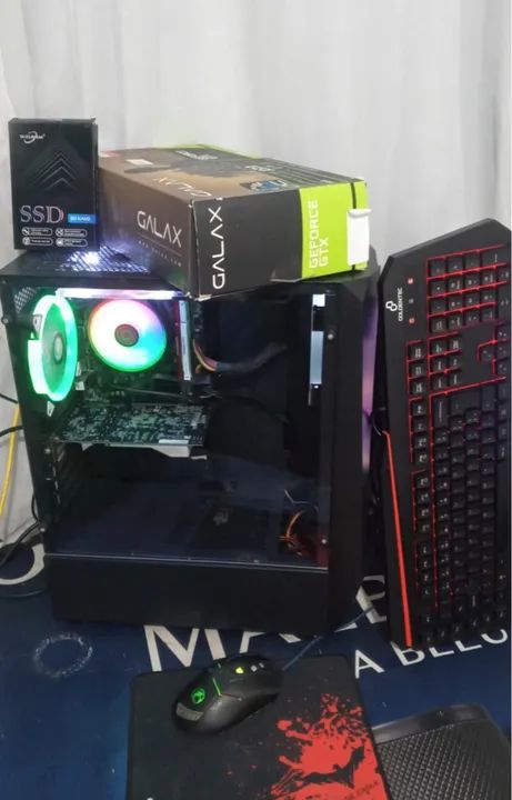 Cpu Gamer Completo core i7 16 giga memória hypery ssd 480 giga gtx 1050 - Computadores e ...
