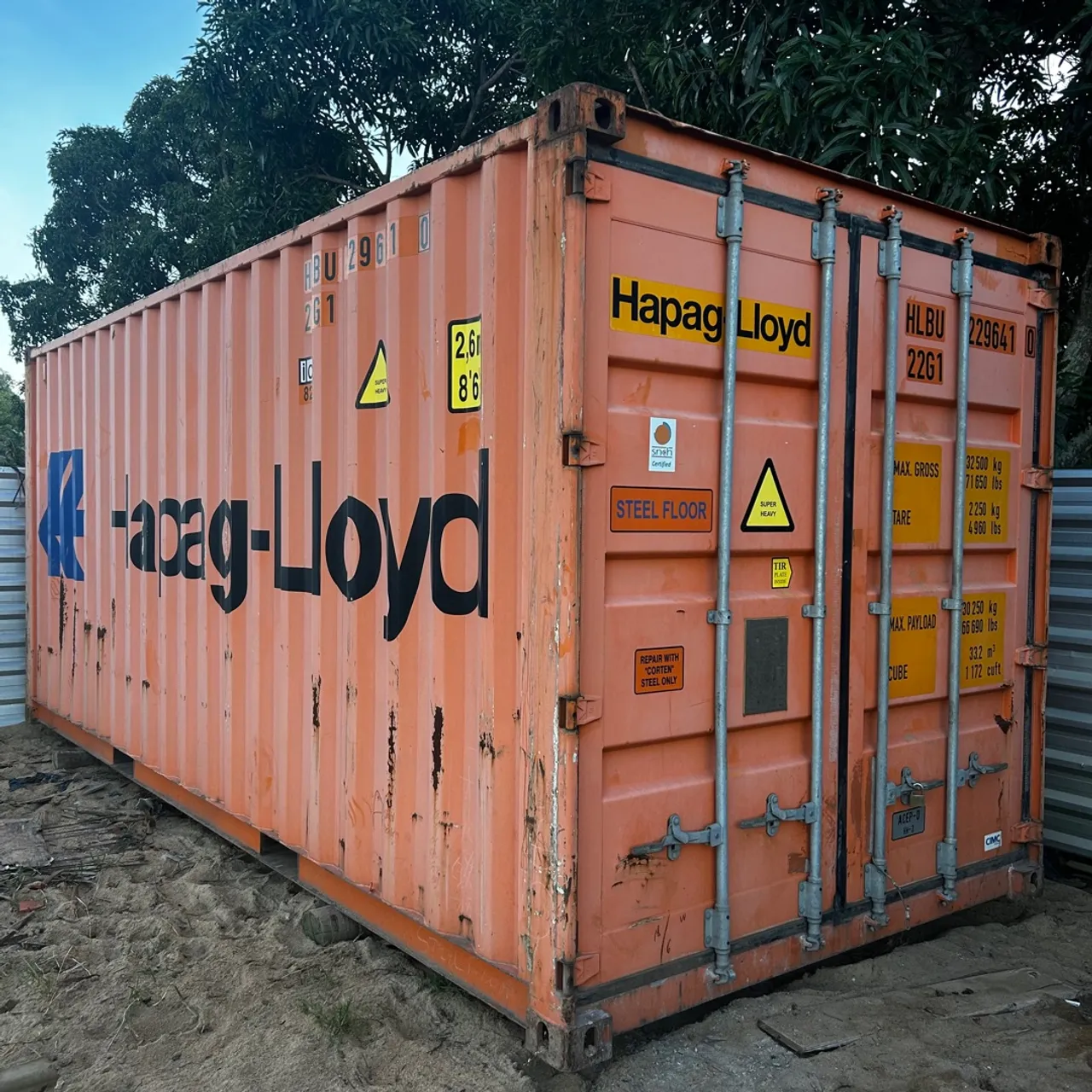 "container 20 pes" no Brasil