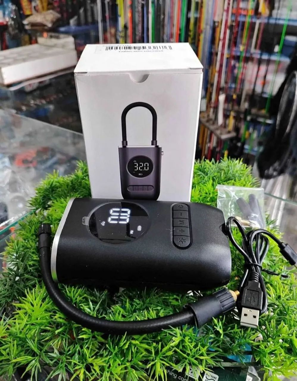 Mini compressor de ar - Acessórios de Ciclismo - Samambaia Norte ...