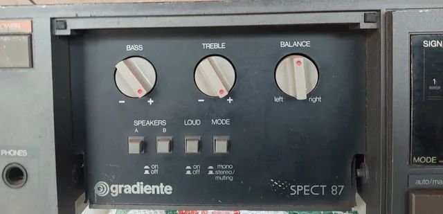 Receiver gradiente spect 87 | +9 anúncios na OLX Brasil
