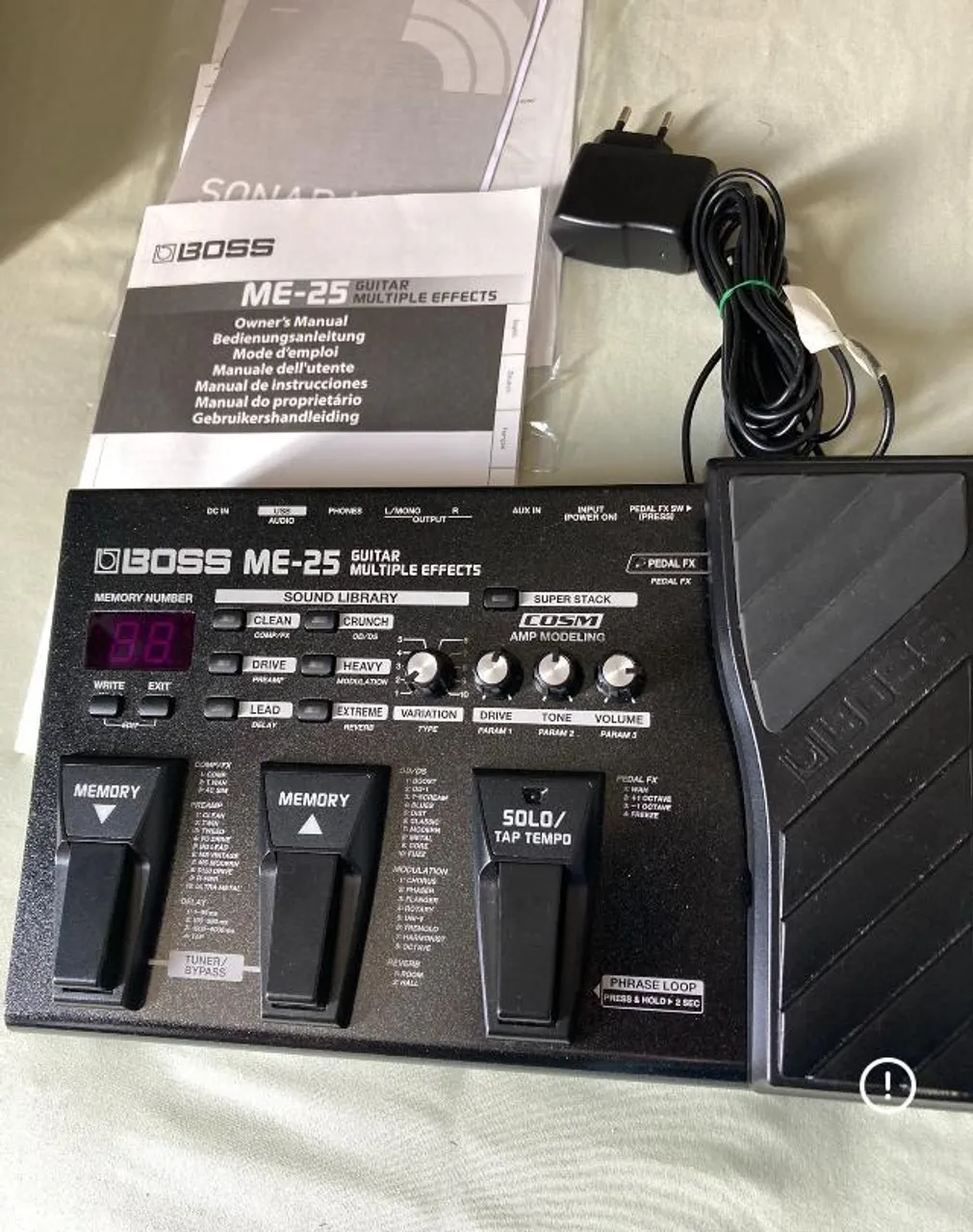 "pedaleira guitarra" - Instrumentos musicais no Brasil