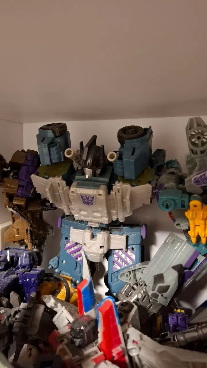 Transformers Combiner Wars Bruticus KO/Original com upgrade kit ...