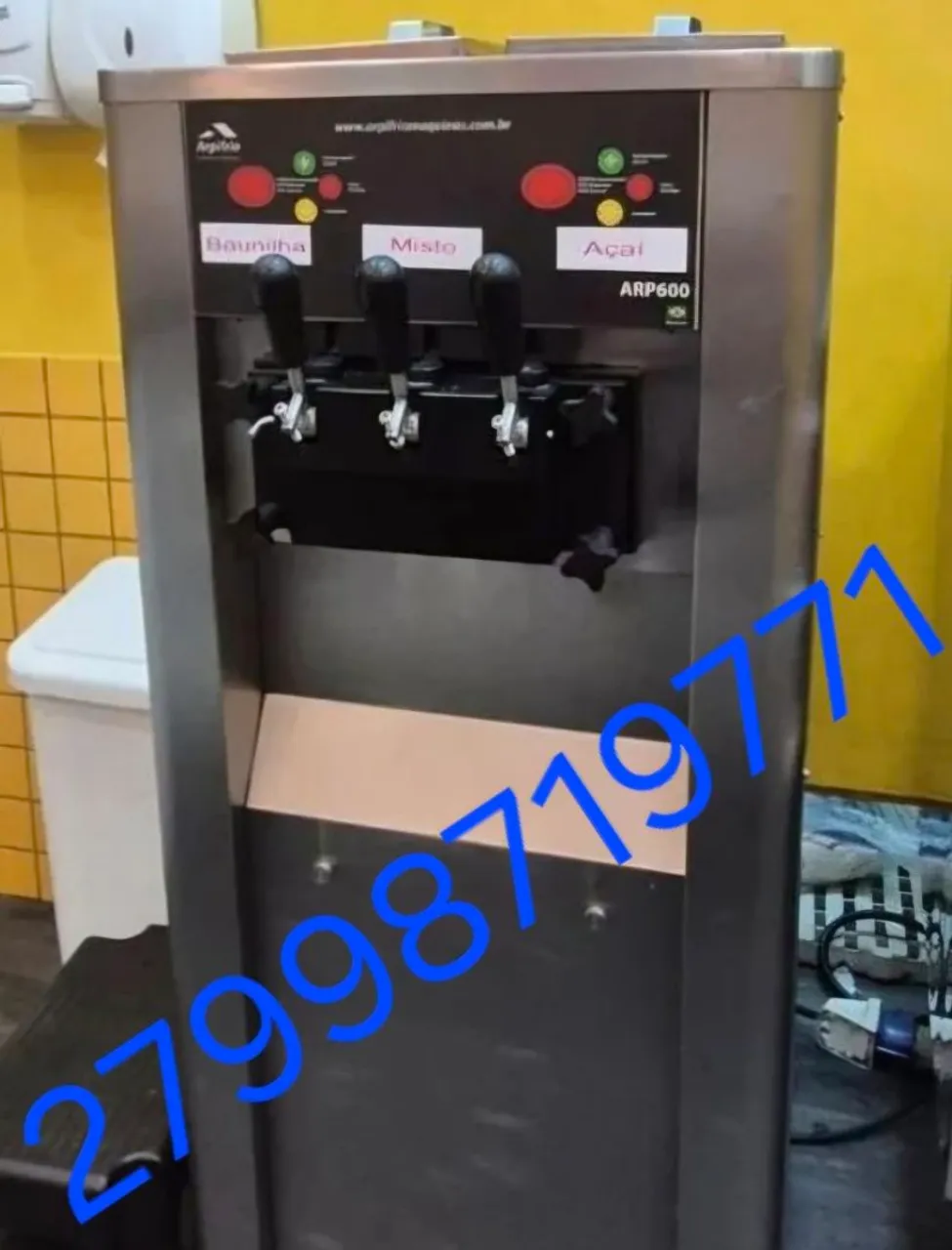 "maquina de sorvete" no Brasil