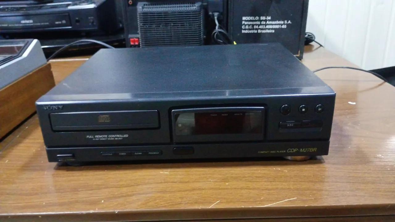 "cd player" no Brasil