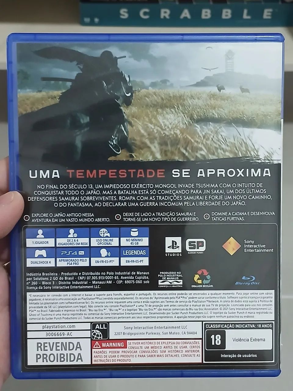 Ghost of Tsushima- midia fisica - Ps4 / Ps5 - Jogos de Vídeo Game ...