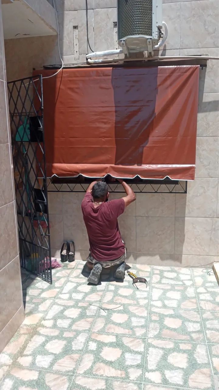 Toldo retrátil e mola Cortina - Serviços - Henrique Jorge, Fortaleza ...