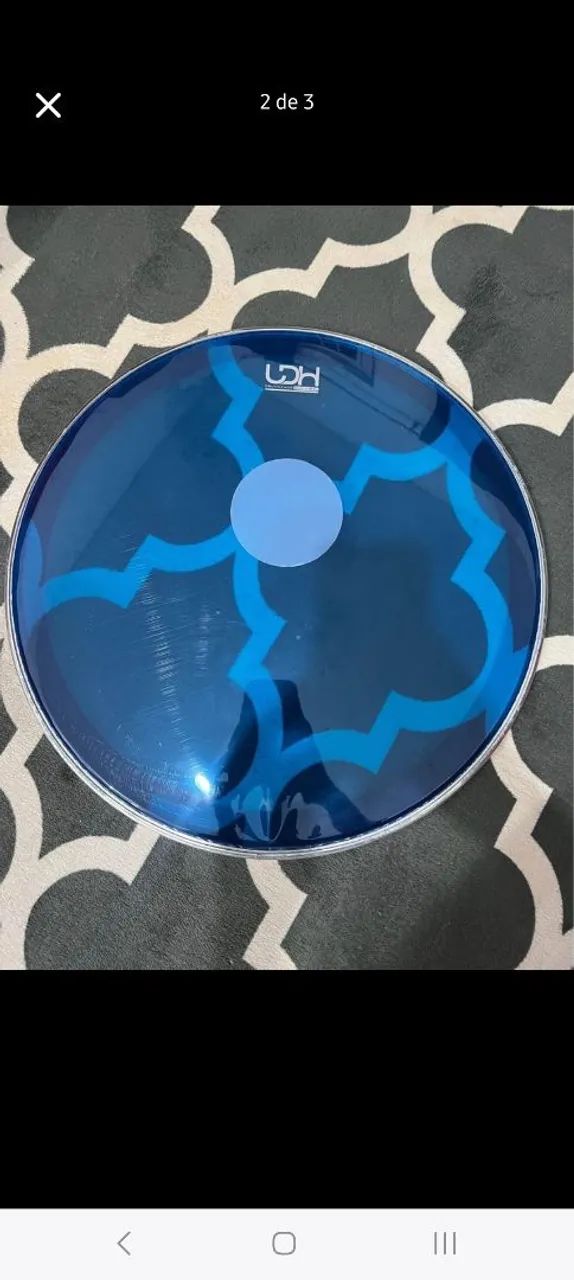 Pele de bumbo LDH 20" - Instrumentos musicais - Chácaras Rio-Petrópolis ...