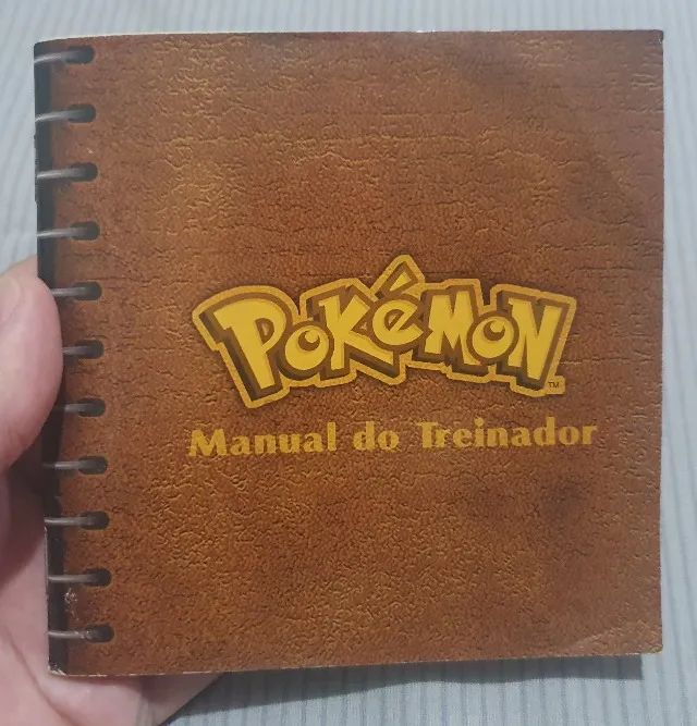 Pokemon Blue somente Manual do Treinador Original - Hobbies e coleções ...