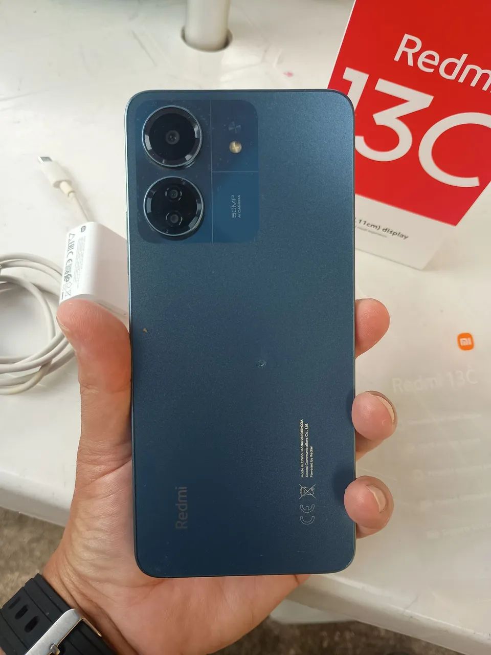 Xiaomi Redimi 13C Azul 8Gb Ram 128GB Impecável - Celulares e ...