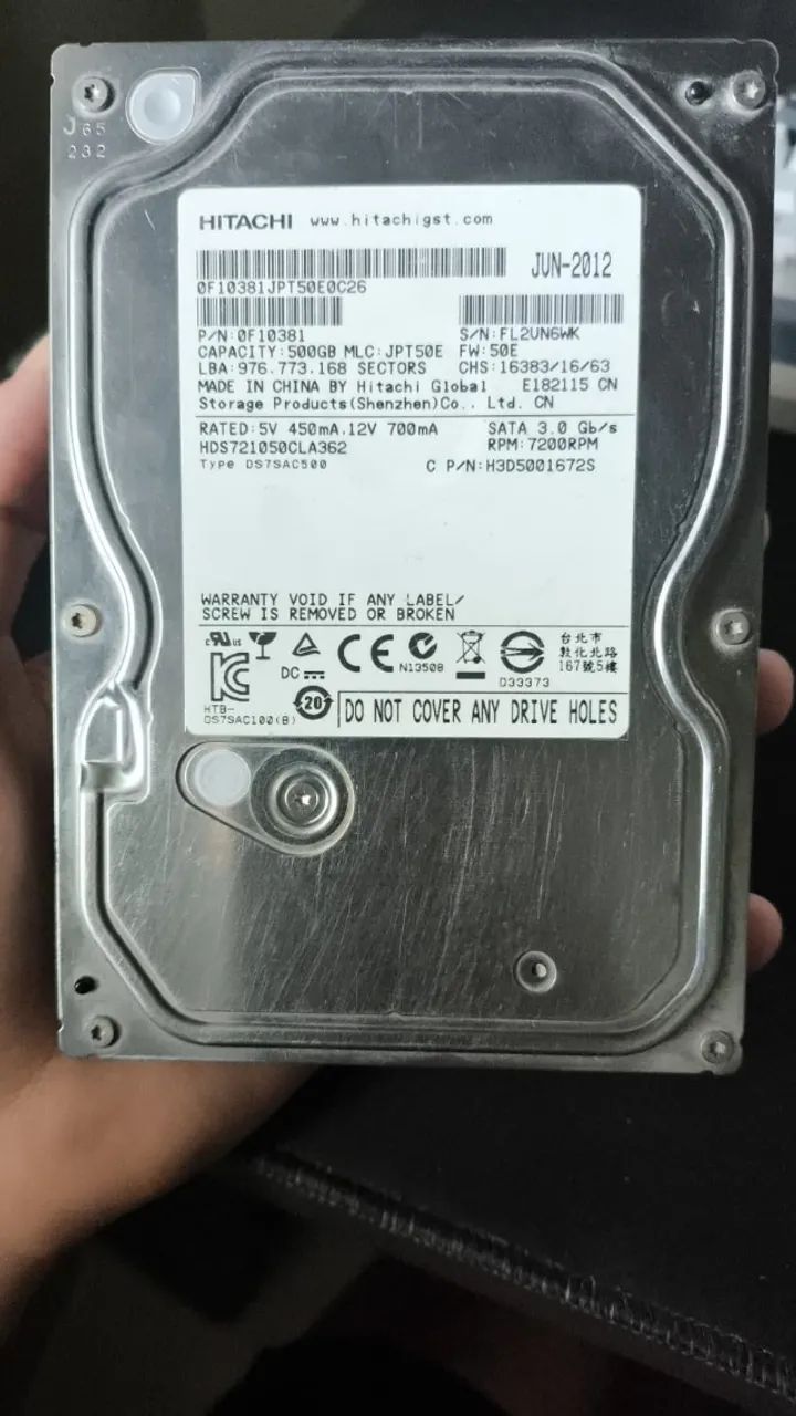 Kit Upgrade P/ Servidor ou X99( xeon) - 16GB RAM + HD 500GB - Peças de ...