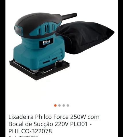 "lixadeira philco" no Brasil