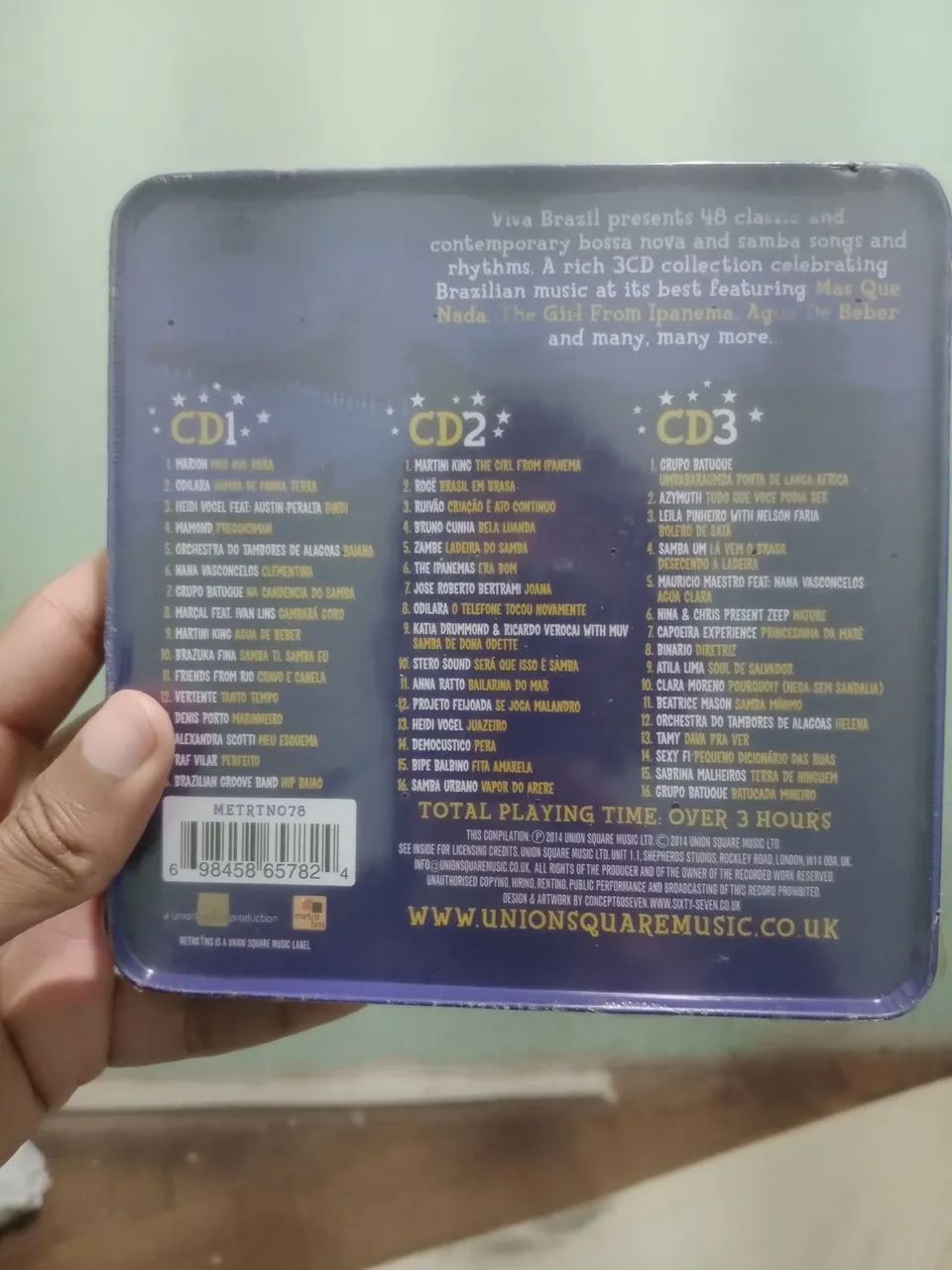 CD Viva Brazil - The Essential Collection - lata importada - CDs, DVDs ...