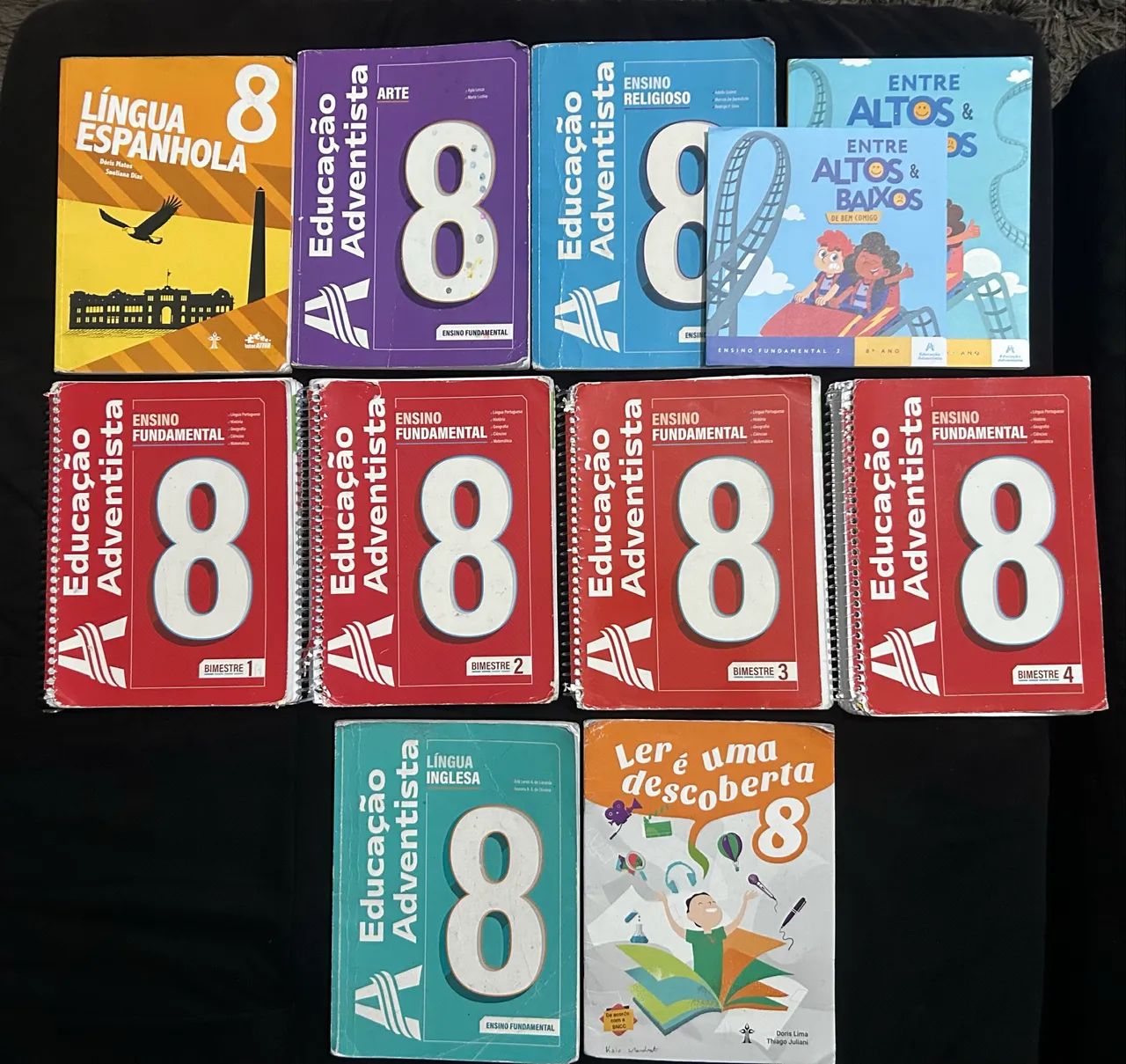 Livros Colégio Adventista! 8º ano. - Livros e revistas - Jardim Sandra ...