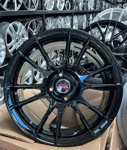 Jogo de rodas OZ aro 17 Furação 4x100 Scorro - Peças para carros, vans ...