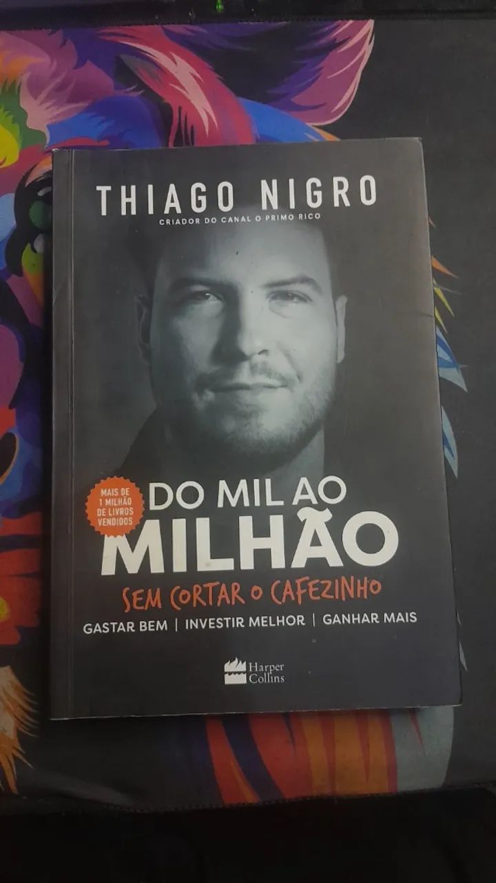 Livro Do Mil ao Milhão - Thiago Nigro (O Primo Rico) | Original ...