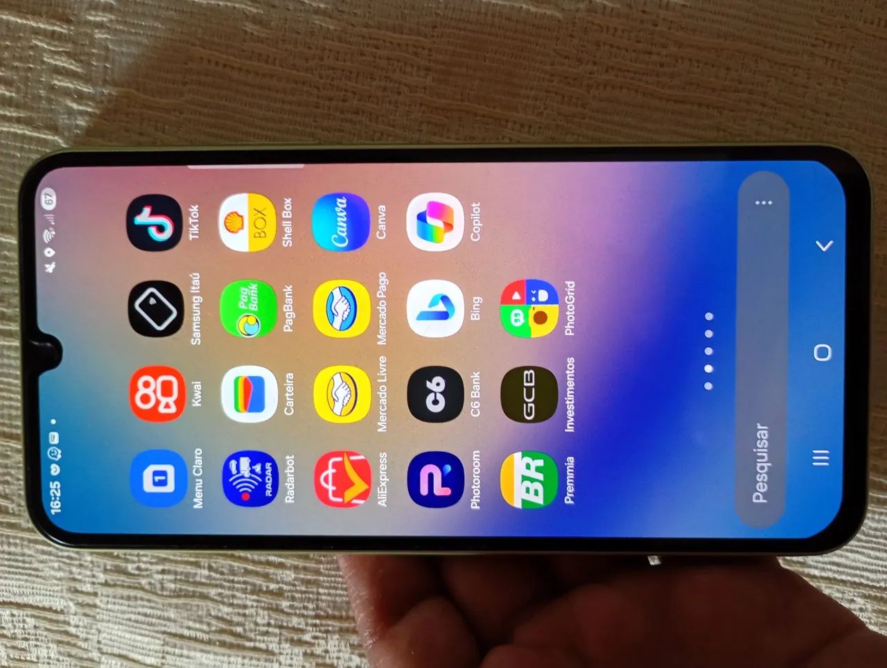 Samsung A34 256gb / 8g rom. 5g semi-novo perfeito estado.nota fiscal ...