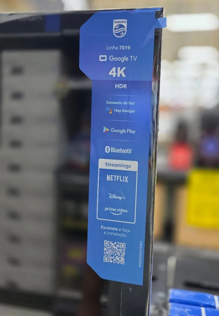 Smart TV Philips 50 Polegadas 4K Novas na Caixa com NF e Garantia tenho ...