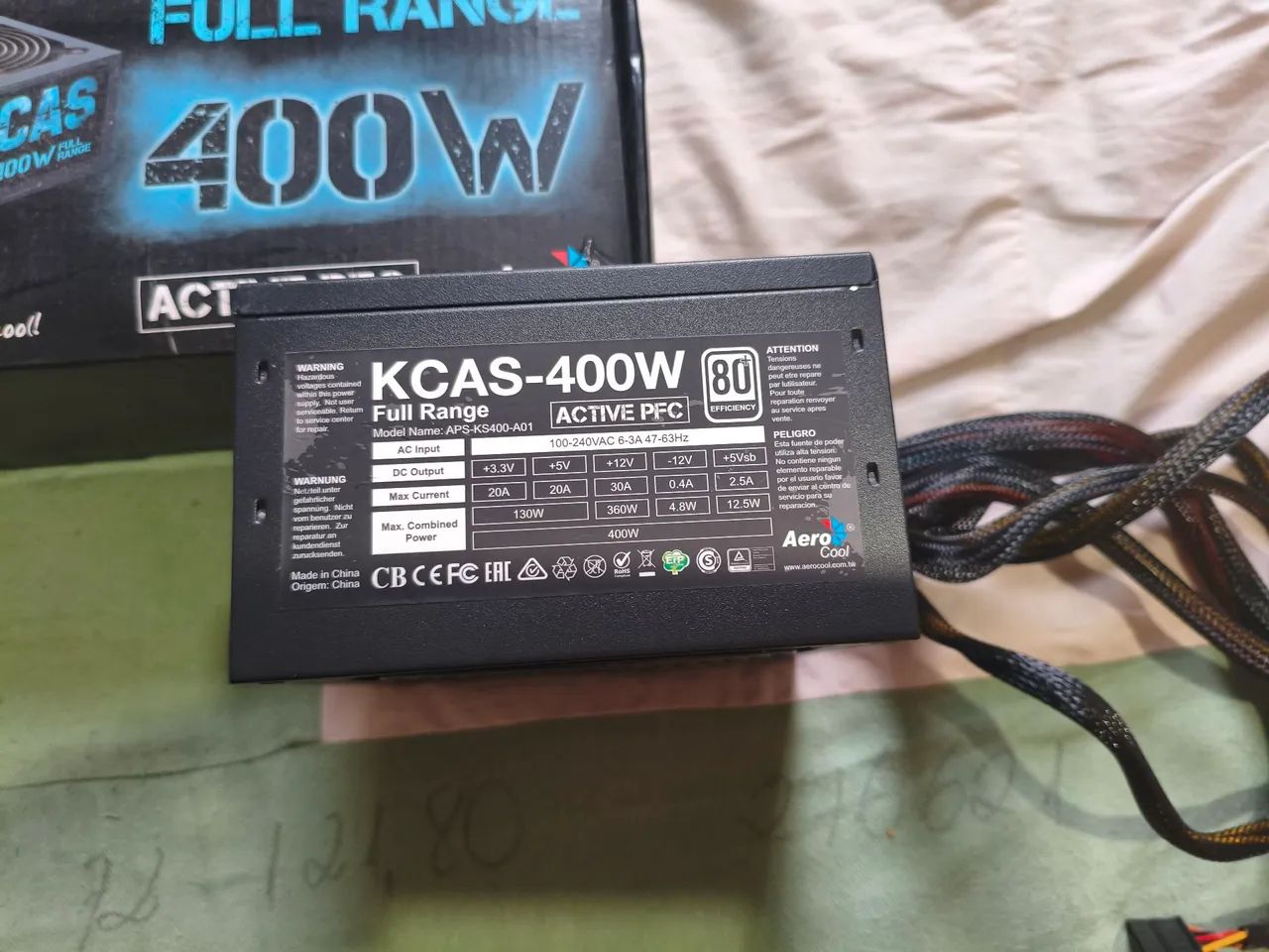 Fonte 400w 80 plus - Peças de Hardware - Parque Residencial do Lago ...