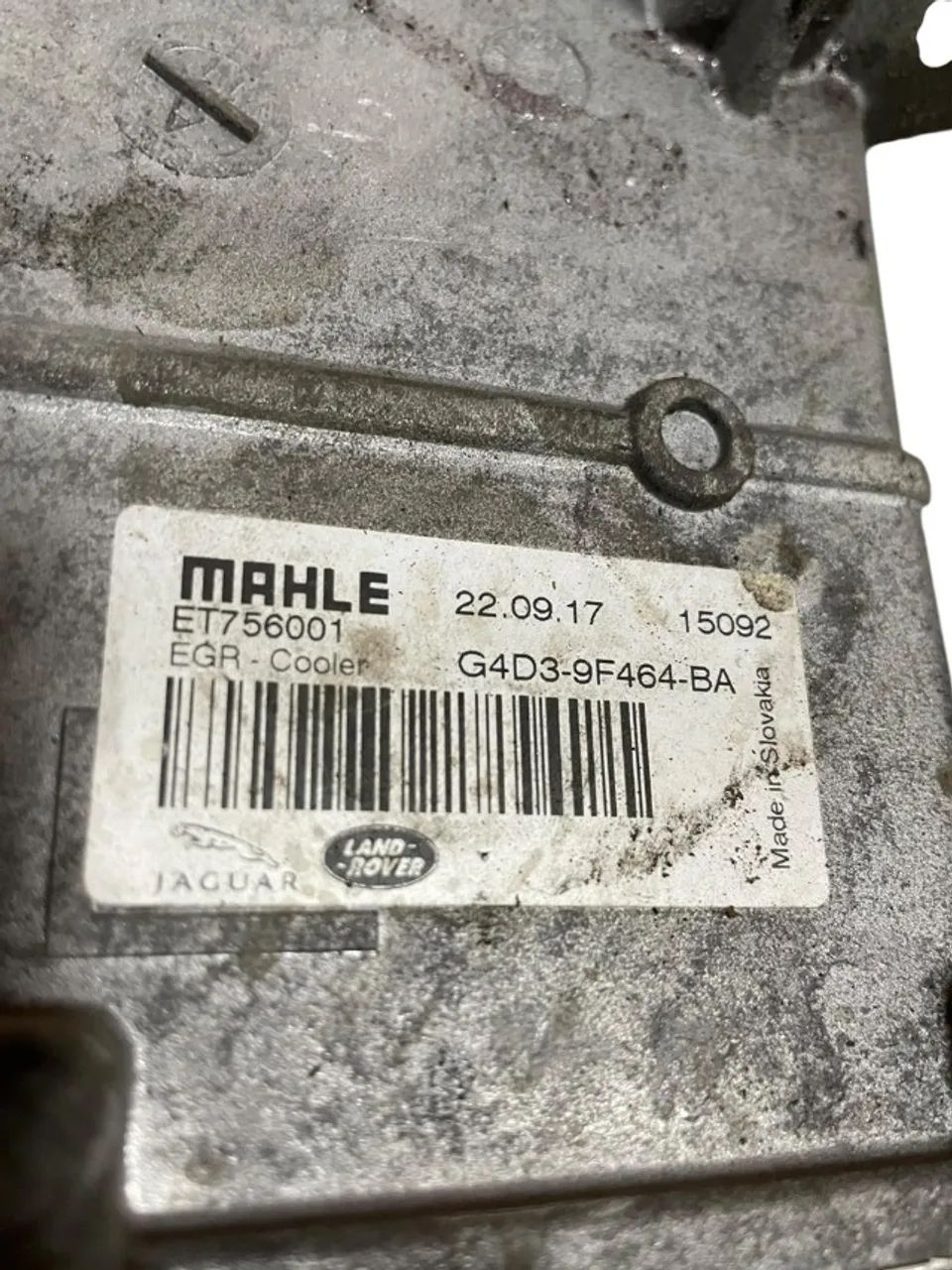Resfriador Egr Discovery Sport 2.0 Diesel 2018 - Peças para carros ...