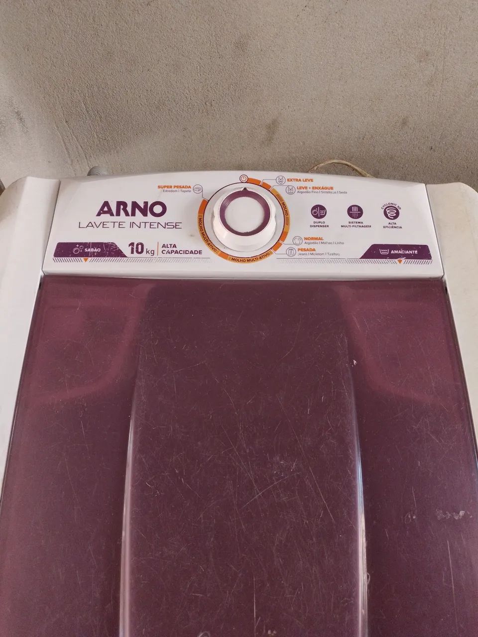 Tanquinho Arno Lavete Intense 10kg - Máquinas de Lavar e Secadoras ...