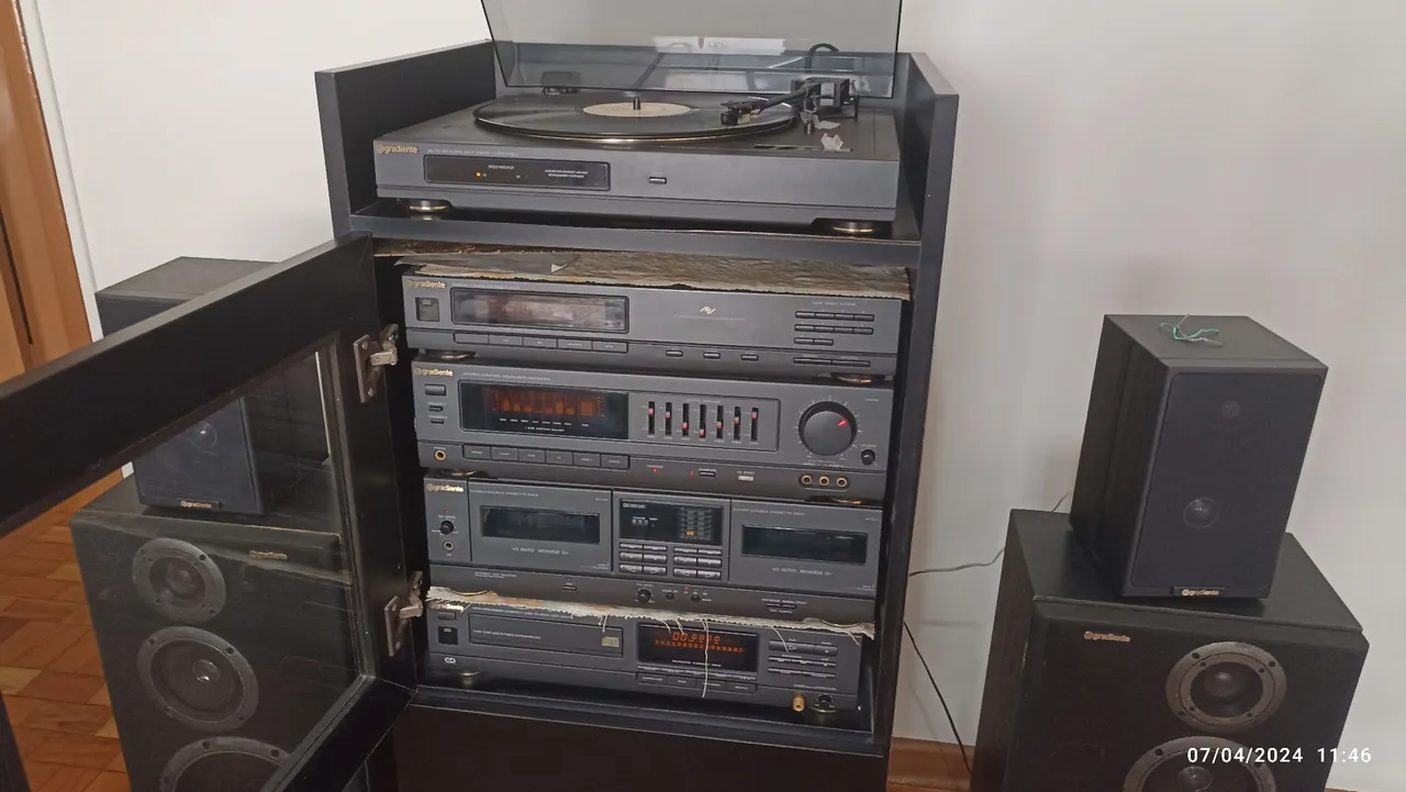 "som da gradiente antigo" - Aparelhos de Som no Brasil