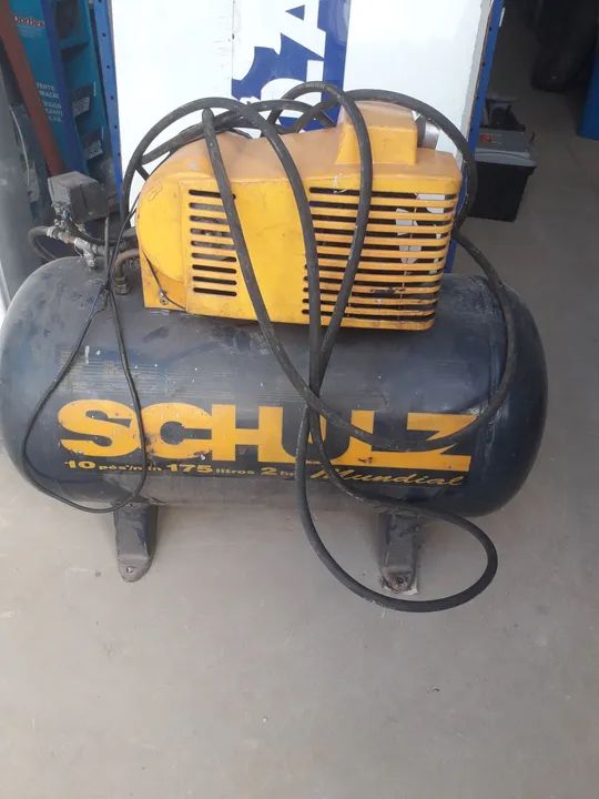 Compressor de Ar Schulz 10 pés/m 175 Litros 2 HP 8595 - Outros itens ...