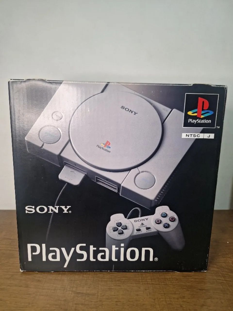 PlayStation 1 Fat Original NA CAIXA (NTSC-J) + Controle + Memory Card ...