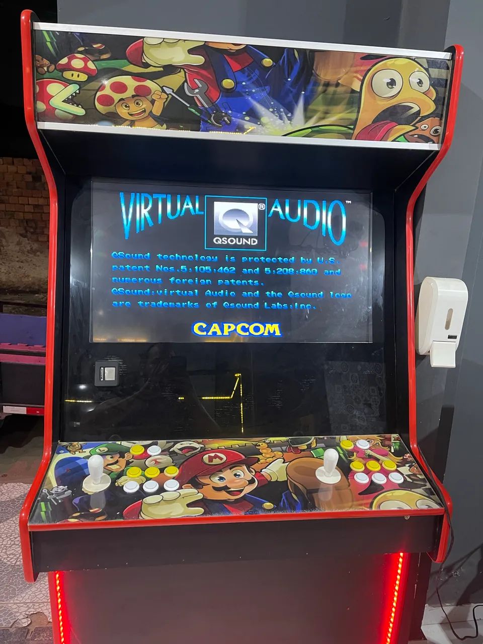 Fliperama Arcade Mario Bros - Consoles de Vídeo Game - Raposa ...