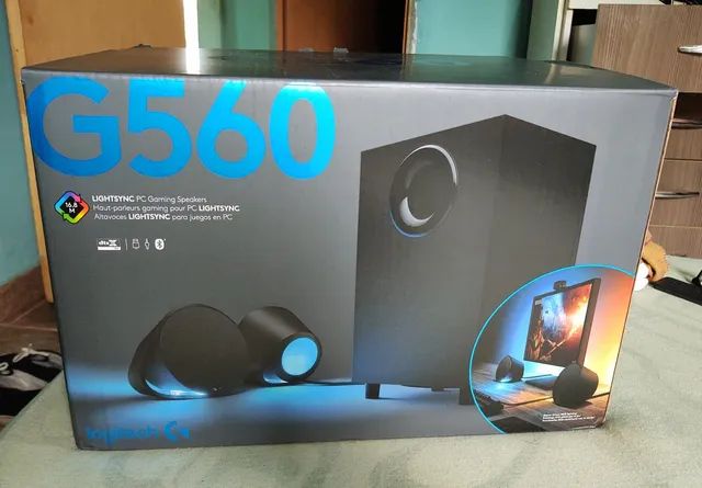 "logitech g560" no Brasil