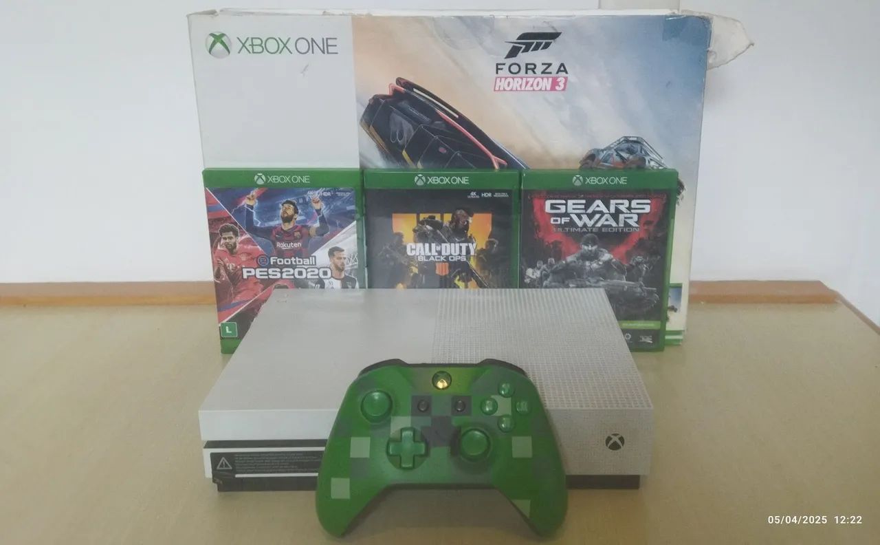 Xbox One 500gb controle Minecraft - Consoles de Vídeo Game - Parque ...