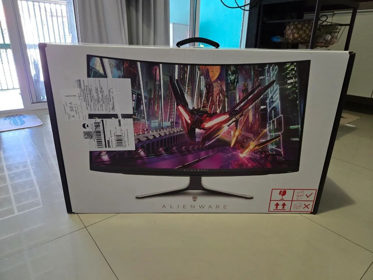 MONITOR GAMER TELA CURVA ALIENWARE OLED 4K 32" - LACRADO - GARANTIA ...