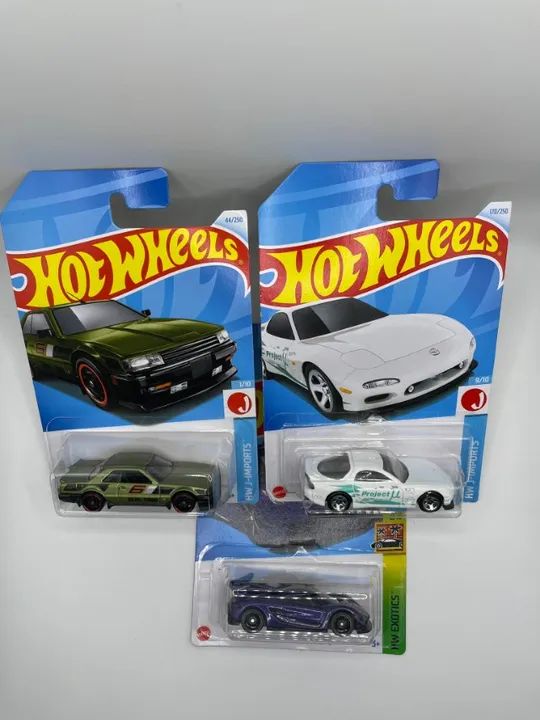 Hot Wheels Skyline R30, Mazda RX7, Jesko, Ford F150 Custom, Camaro ...