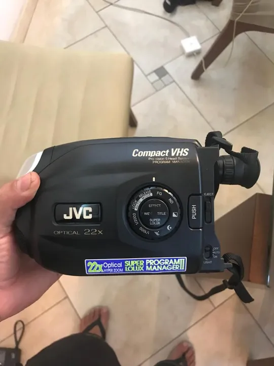 "camera filmadora jvc vhs" - Câmeras e Filmadoras no Brasil