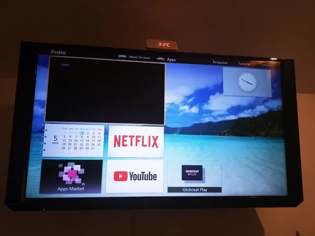 "tv panasonic 43" no Brasil