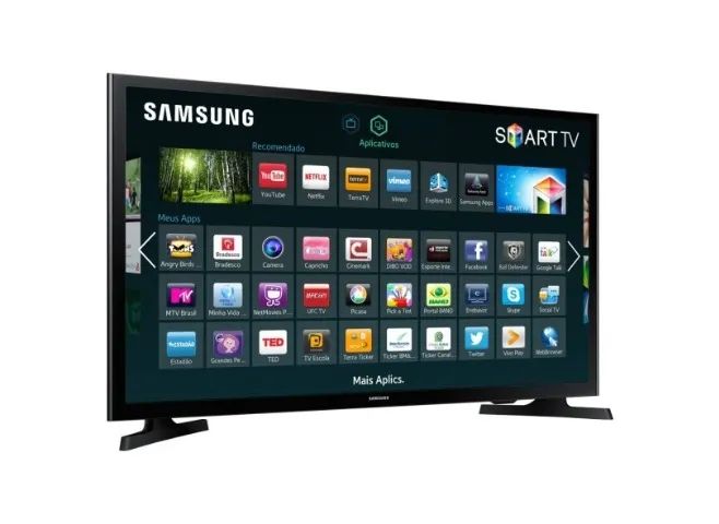TV SAMSUNG UN32J4300 32 LED SMARTV SEMI NOVA COM CONTROLE REMOTO - TVs ...