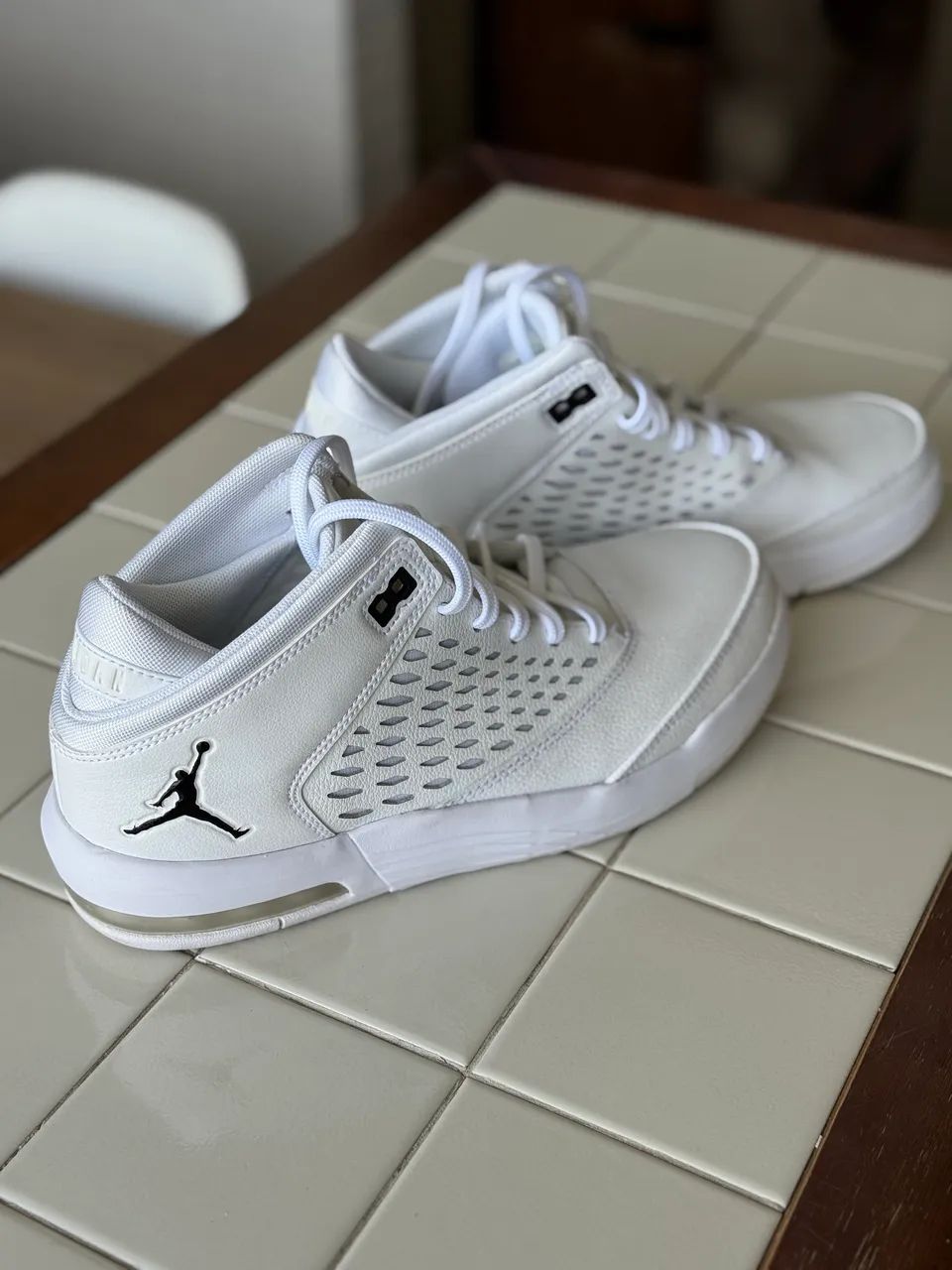 Air Jordan Flight 4 Triple White ?novo? - Calçados - Barra Olímpica ...
