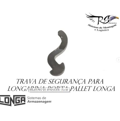 "trava pallets" no Brasil