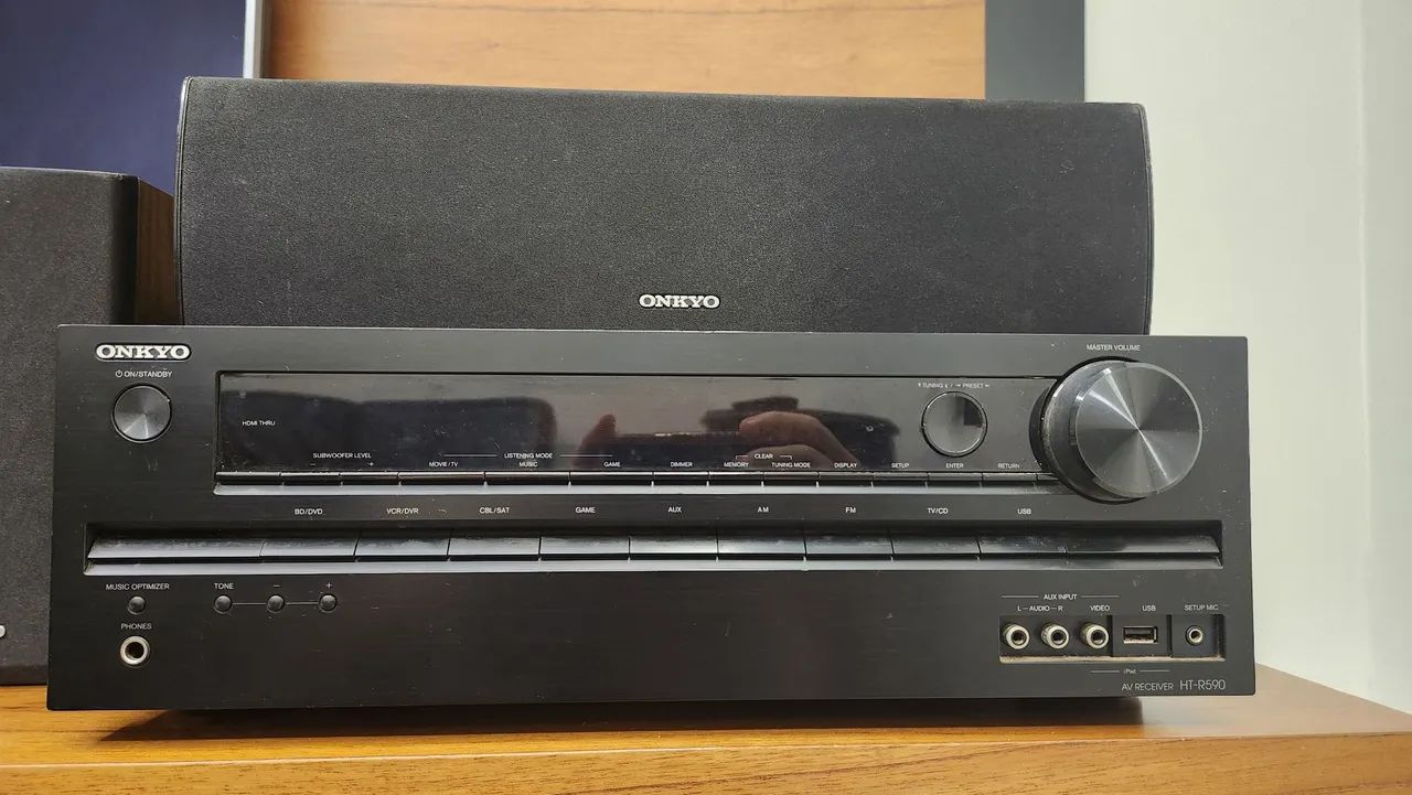 Home teather Onkyo HT-R590 - DVD, Blu-Ray e Vídeo Cassete - Setor ...