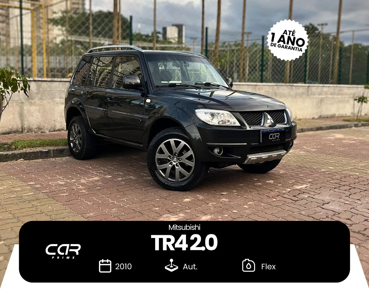 MITSUBISHI PAJERO TR4 2.0/ 2.0 FLEX 16V 4X4 AUT. Usados e Novos