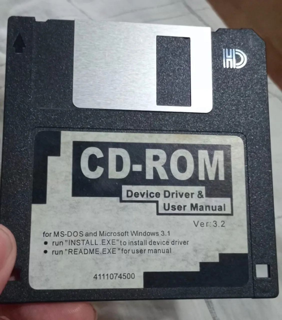 Disquete Device Driver CD-ROM & User Manual para MS-DOS / Windows 3.1 ...