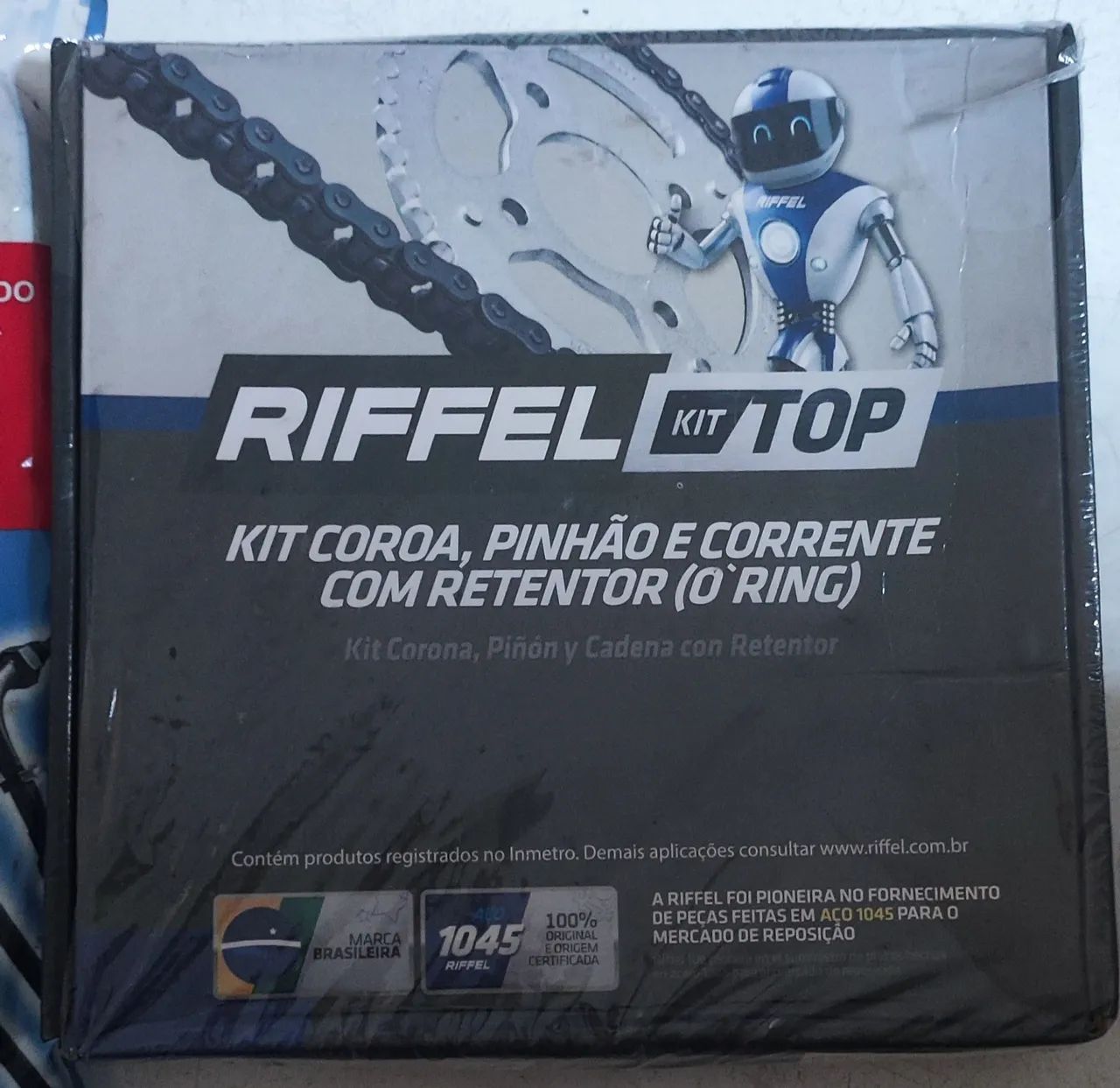Kit Relação RIFFEL com Retentor Yamaha Lander + Cabo de Embreagem ...